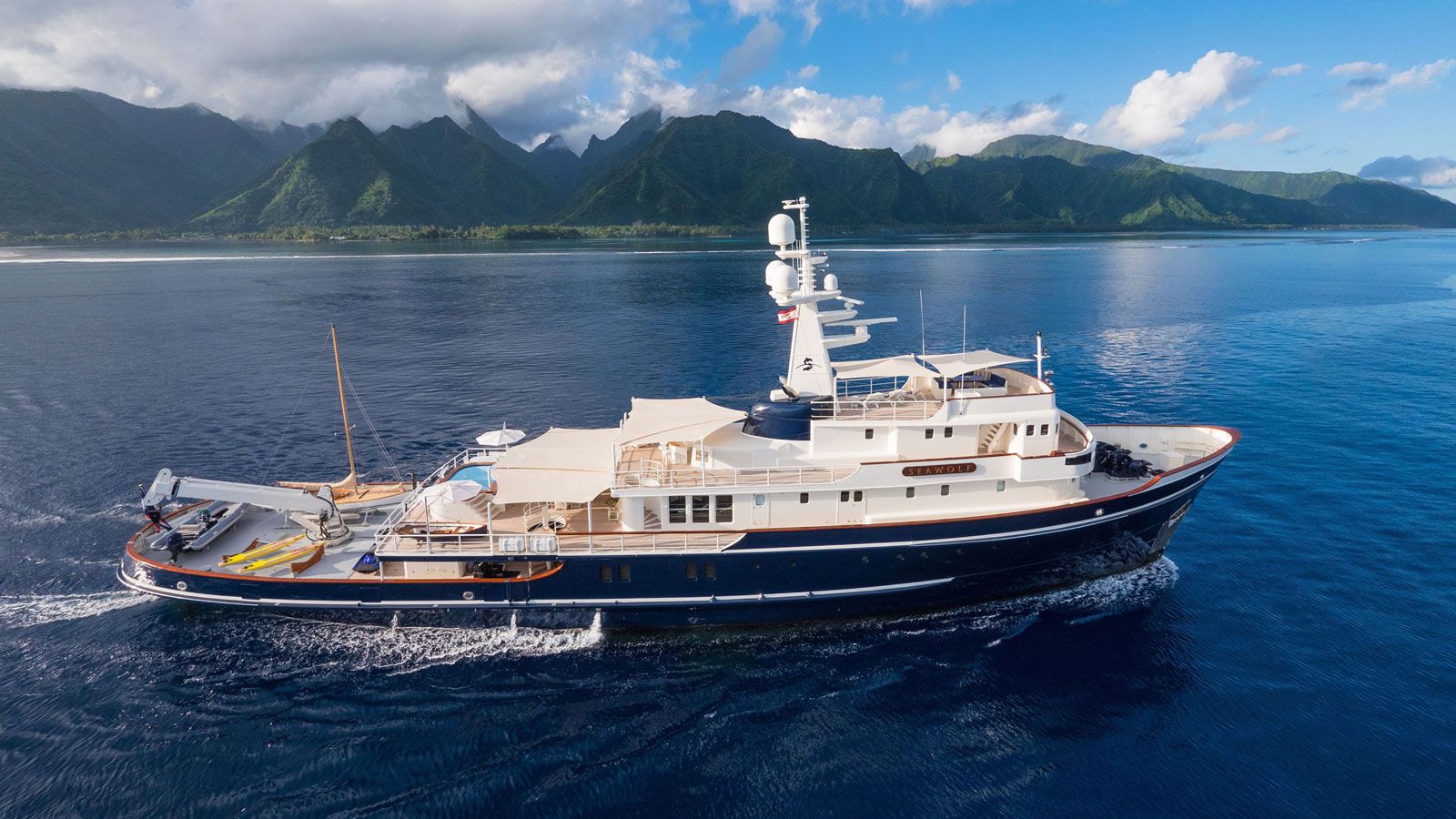 Seawolf yacht (J&K Smit, 58.8m, 1957)